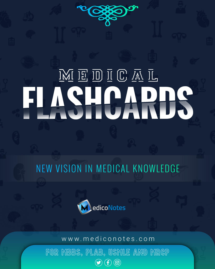 Medical Flashcards E-Book | Flashcards E-Book | MedicoNotes